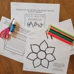 "Thanks for Helping Me Grow" Mother's Day Writing Craft - teachergoals.com