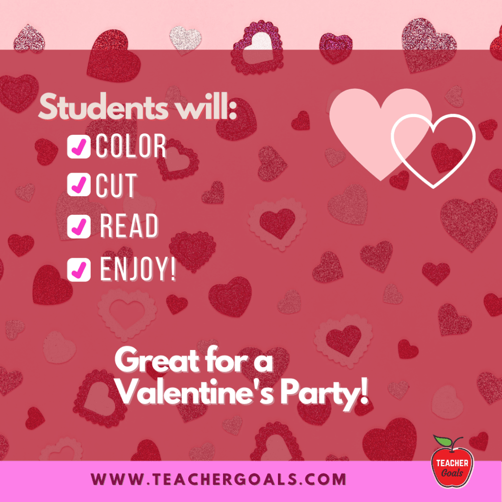 Valentine's Day Bookmarks for Your Classroom Party