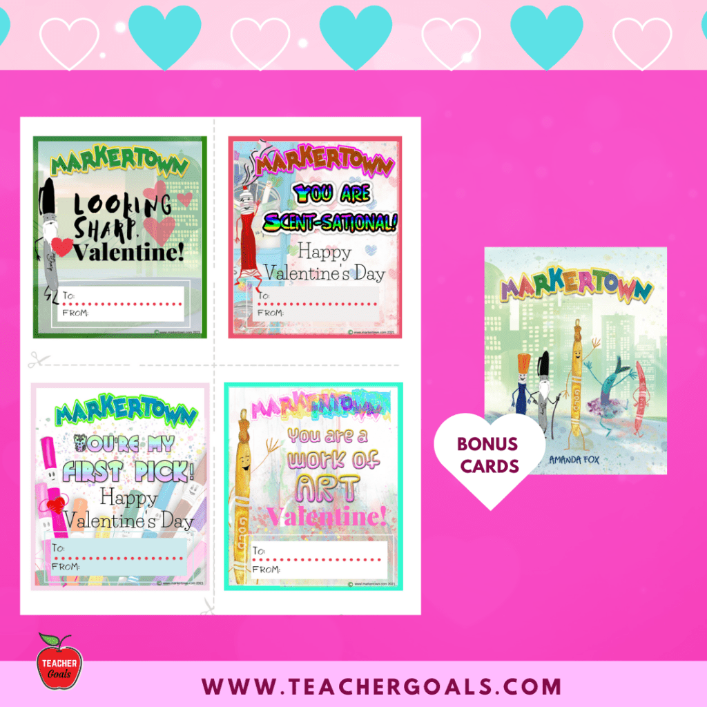 Classroom Printable Valentine's Cards for Your Students