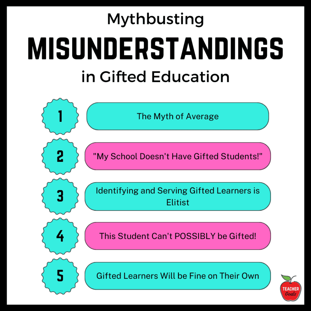 5 Mythbusting Misunderstandings in Gifted Education