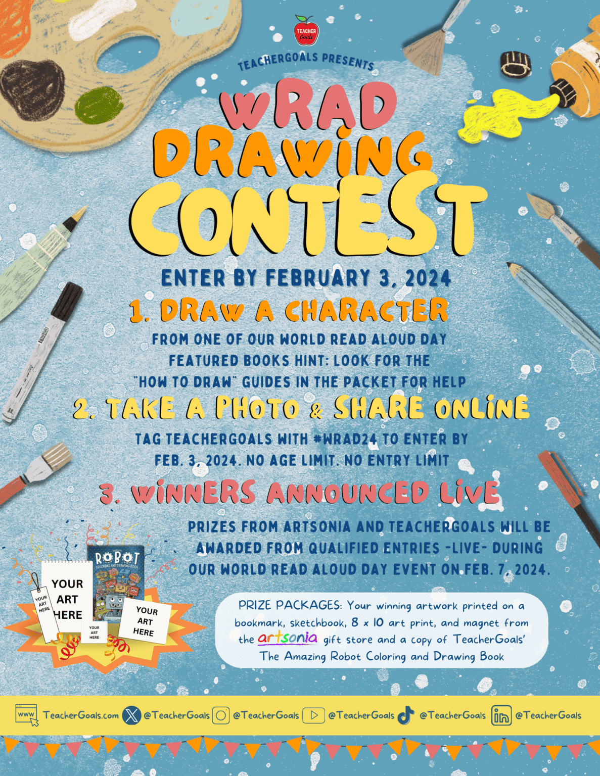 TeacherGoals – World Read Aloud Day - teachergoals.com