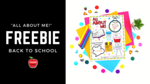 "All About Me" Freebie for Back to School | Elementary
