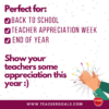 Teacher Appreciation Week | Room Service Tags Printable